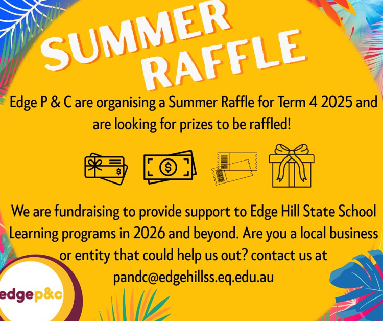 Wanted - Summer Raffle Sponsors